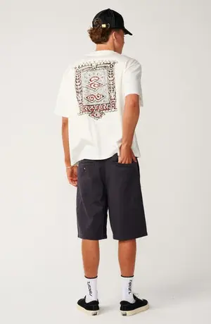 Rip Curl Disorder Yard Cotton Graphic T-shirt