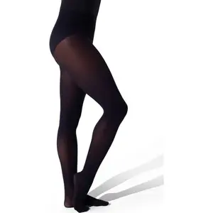 CAPEZIO Ultra Soft Transition Tight With Back Seam - Black