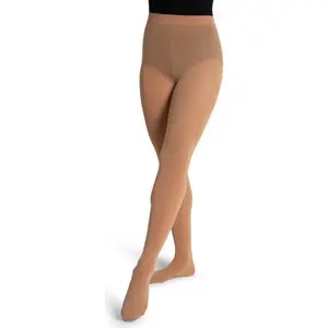 CAPEZIO Ultra Soft Transition Tight® With Back Seam - Medium Brown