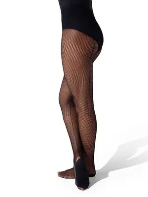 CAPEZIO Professional Fishnet Tights With Seam