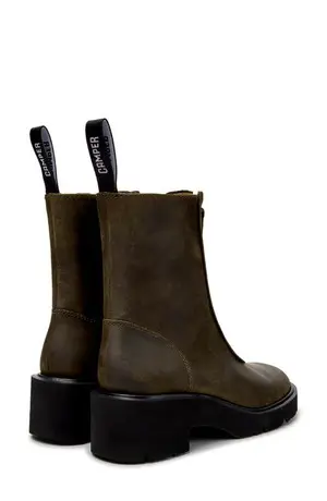 Camper Milah Lug Platform Boot - Dark Green