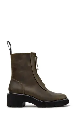 Camper Milah Lug Platform Boot - Dark Green