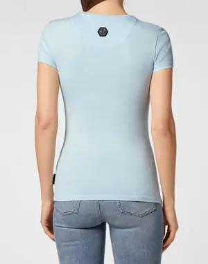 Philipp Plein Embellished Skull T-shirt