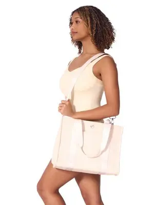 CAPEZIO Soho Canvas Tote Bag - Yellow