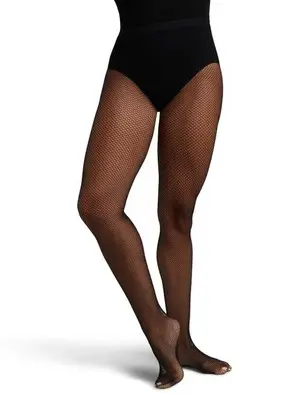 CAPEZIO Classic Fishnet Tight With Seams - Black