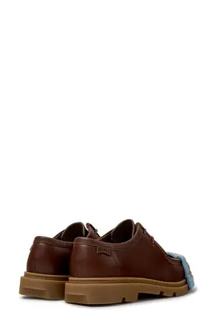 Camper Junction Cap Toe Wallabee Chukka - Medium Brown