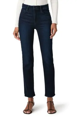 Paige Cindy High Waist Ankle Straight Leg Jeans - The Forum