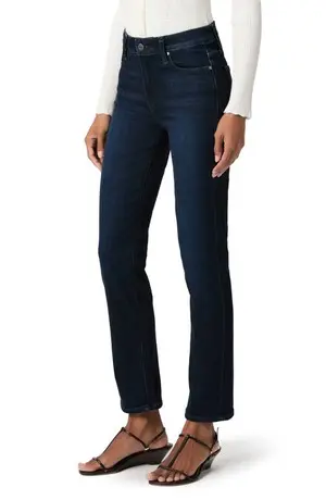 Paige Cindy High Waist Ankle Straight Leg Jeans
