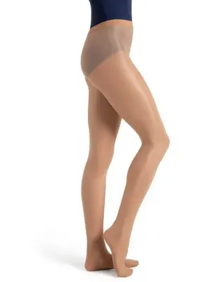 CAPEZIO Ultra Shimmery Footed Tight - Light Beige