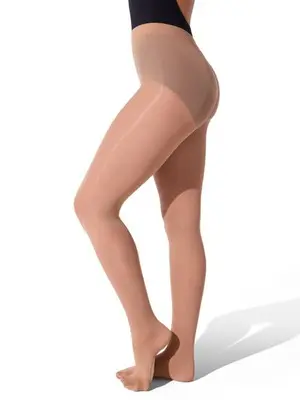 CAPEZIO Ultra Soft Low Rise Transition Tights - Light Beige