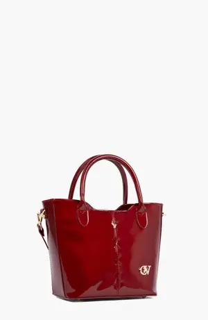 CAVALINHO Midnight Rouge 628 Limited Edition Patent Leather Handbag
