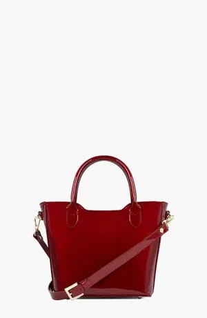 CAVALINHO Midnight Rouge 628 Limited Edition Patent Leather Handbag
