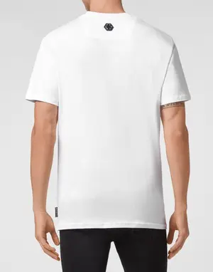 Philipp Plein T-shirt Round Neck Ss - White
