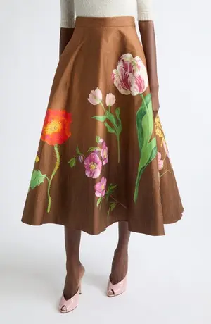 Oscar De La Renta Frill Skirts