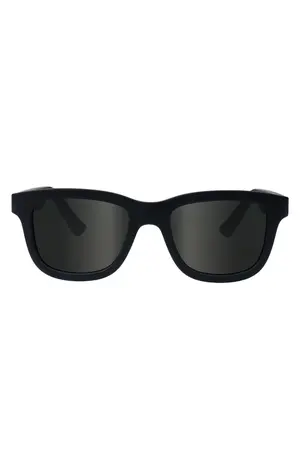 CHAMELO Dusk Classic Button/app Alpha Sunglasses - Black