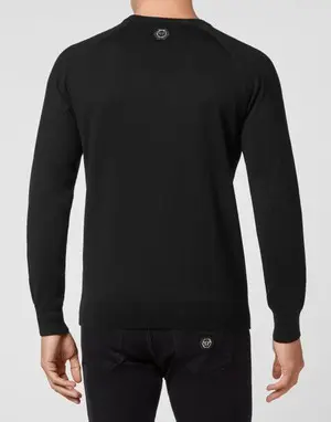 Philipp Plein Pullover Round Neck - Black