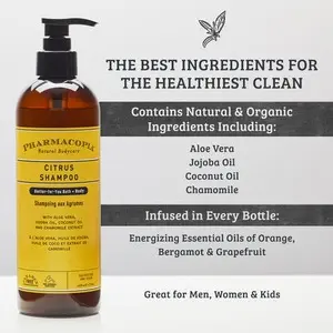 PHARMACOPIA NATURAL BODYCARE Citrus Shampooenergizing Aromatherapy