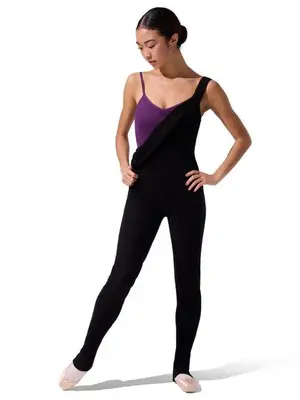 CAPEZIO Full Length Romper - Black