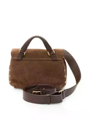 ZANELLATO Baby Postina Jones Stud-embellished Mini Bag