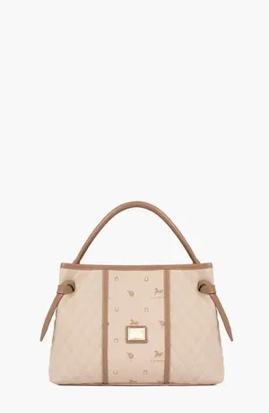 Cavalinho Quilted Satchel - Beige