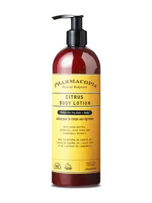 PHARMACOPIA NATURAL BODYCARE Citrus Body Lotionenergizing Aromatherapy - White
