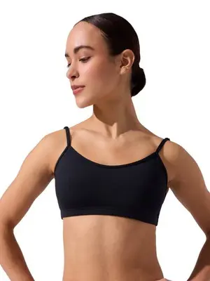 CAPEZIO Team Basics Camisole Bra Top - Black