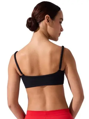 CAPEZIO Team Basics Camisole Bra Top - Black