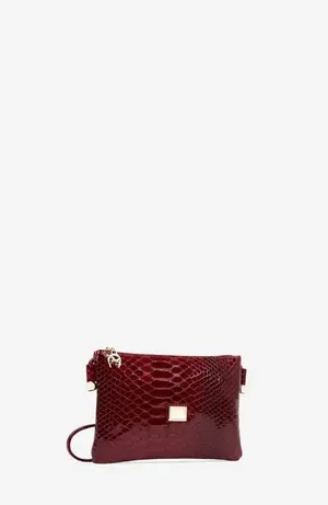 CAVALINHO Gallop Patent Leather Crossbody Bag
