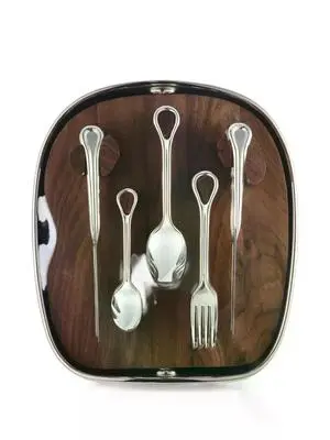 Christofle Carrousel -plated Cutlery 24-piece Set