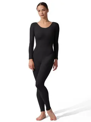 CAPEZIO Long Sleeve Unitard - Black