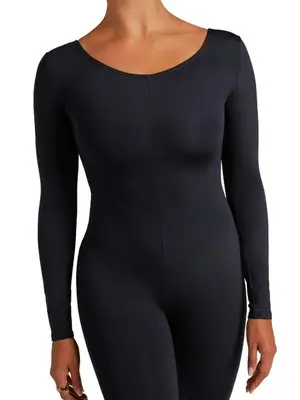 CAPEZIO Long Sleeve Unitard - Black