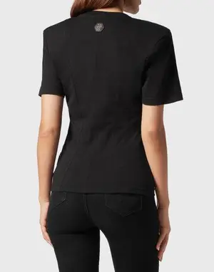 Philipp Plein Embellished Cotton T-shirt
