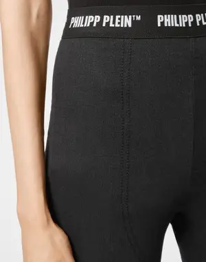 Philipp Plein Super High Waist Jegging - Blackout