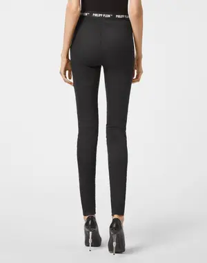 Philipp Plein Super High Waist Jegging - Blackout