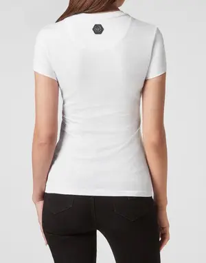 Philipp Plein Embellished Heart T-shirt