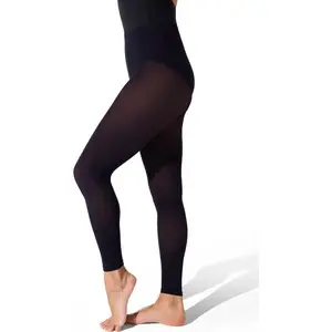 CAPEZIO Ultra Soft Footless Tights - Black