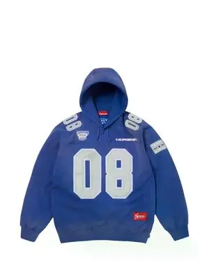 Supreme Logo Patch Jersey Hoodie