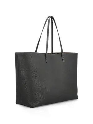 Fendi Medium Roll Cuoio Romano Leather Shopper Bag