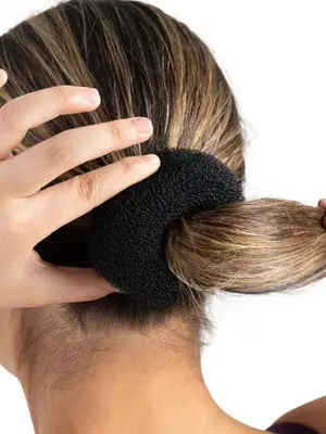 CAPEZIO Bun Builder - Black