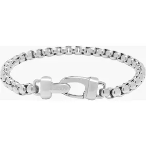 NIALAYA JEWELRY Box Chain Bracelet - Silver