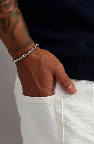 NIALAYA JEWELRY Box Chain Bracelet