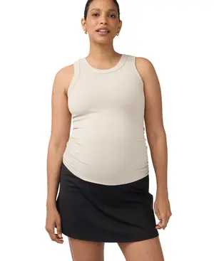 Ingrid & Isabel® Maternity Athletic Skort With Built-in Shorts - Black