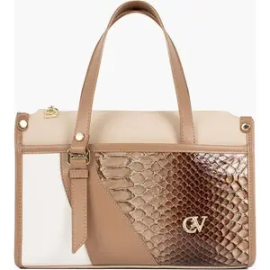 CAVALINHO Cv 655 Handbag - Beige/white