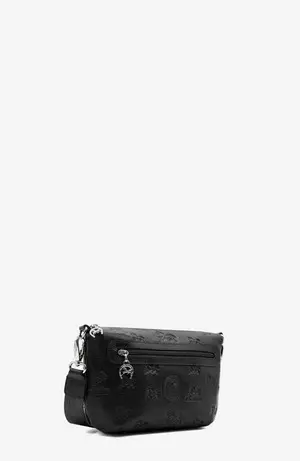 CAVALINHO Embossed Leather Crossbody Bag
