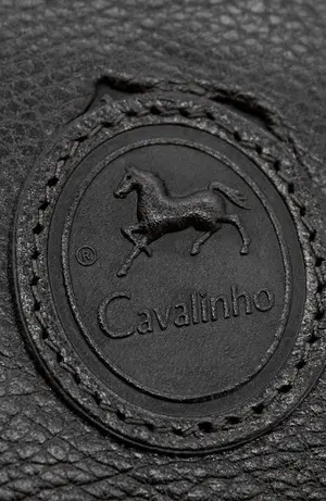 CAVALINHO Embossed Leather Crossbody Bag