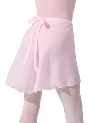 CAPEZIO Georgette Wrap Skirt - Pink