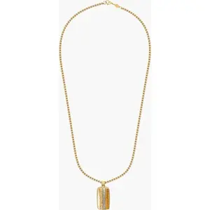 NIALAYA JEWELRY Gold Trinity Pendant Necklace - None