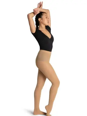 CAPEZIO Classic Footed Tight - Medium Brown