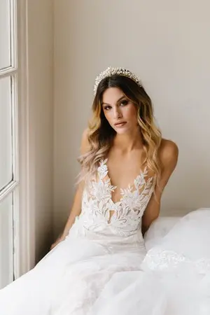 POPPY LANE Veda Bridal Tiara