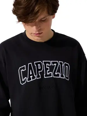 CAPEZIO Varsity Sweatshirt - Black